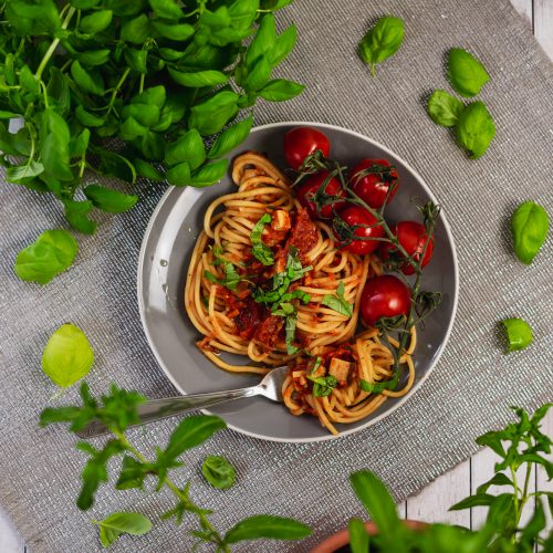 Spaghetti Napoli - Yammibean